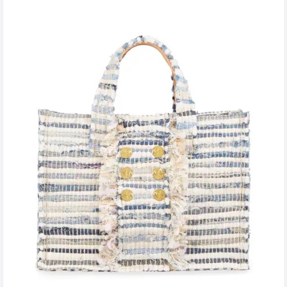 Kooreloo | Accessories | Kooreloo Large Woven Crossbody With Detachable ...